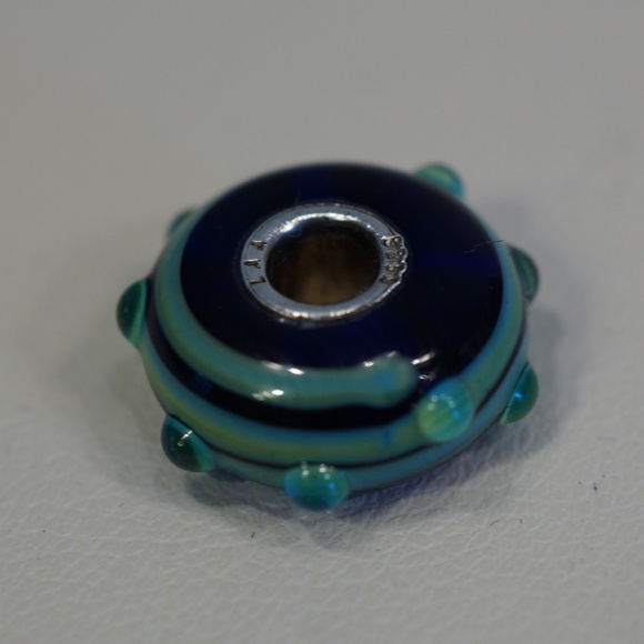 Trollbeads | Jewelry | Trollbeads Blue Dew Bead | Poshmark